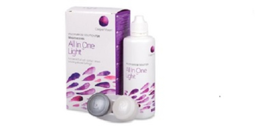 Buy Sauflon All In One Light 100ml Contact Lenses - Contact Lens Club